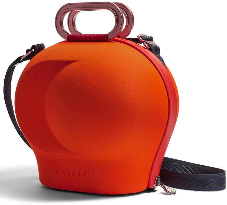 Housse enceinte DEVIALET Cocoon Phantom II Jupiter Orange Pas Cher ...