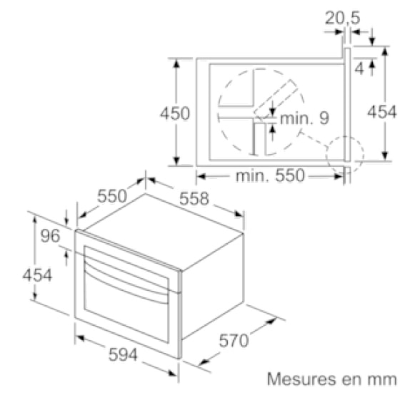 Four combiné micro-ondes NEFF C1AMG83N0 Pas Cher - UBALDI.com