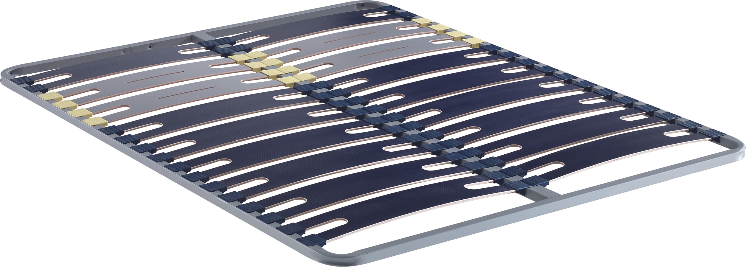 Sommier 140 x 190 MERINOS Cadre à lattes, 1419, Flat Cap, 3 zones Pas ...