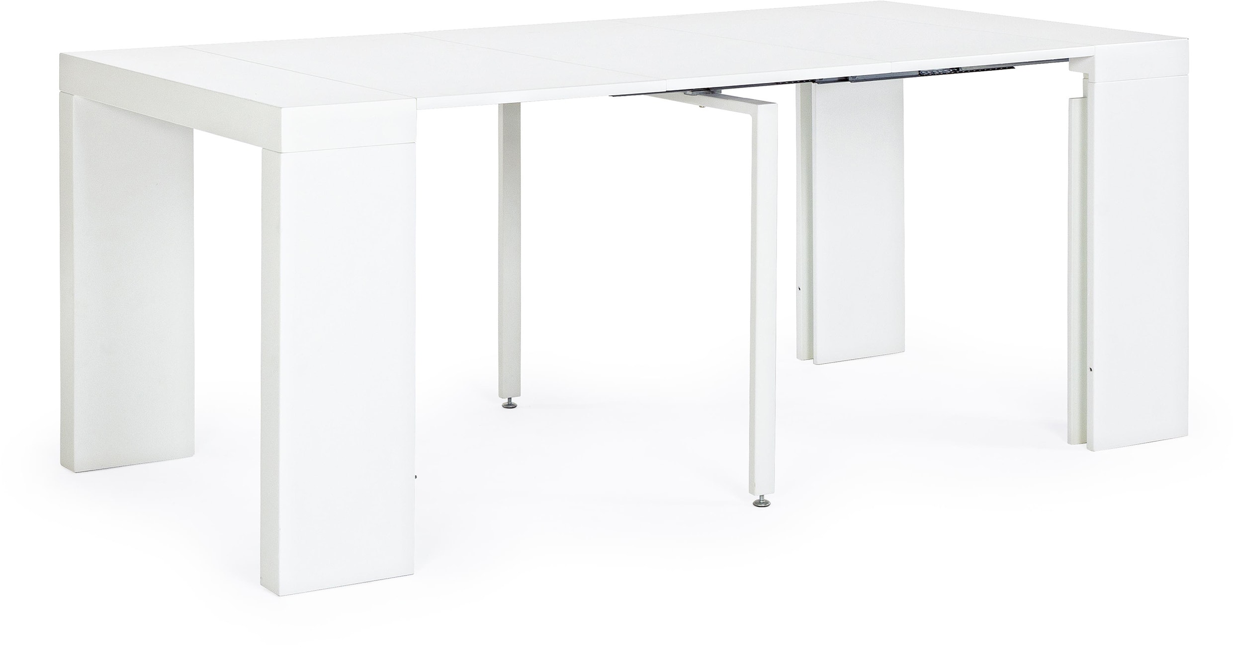Console BIZZOTTO Daniel extensible 45/270 x 90 blanc Pas Cher - UBALDI.com