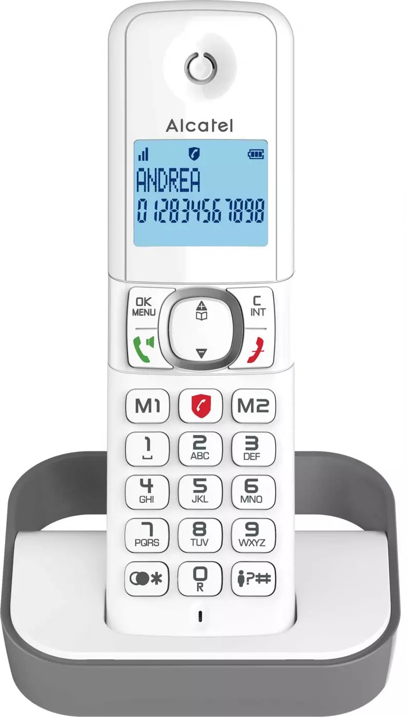 Téléphone sans fil ALCATEL F860 Grey Pas Cher - UBALDI.com