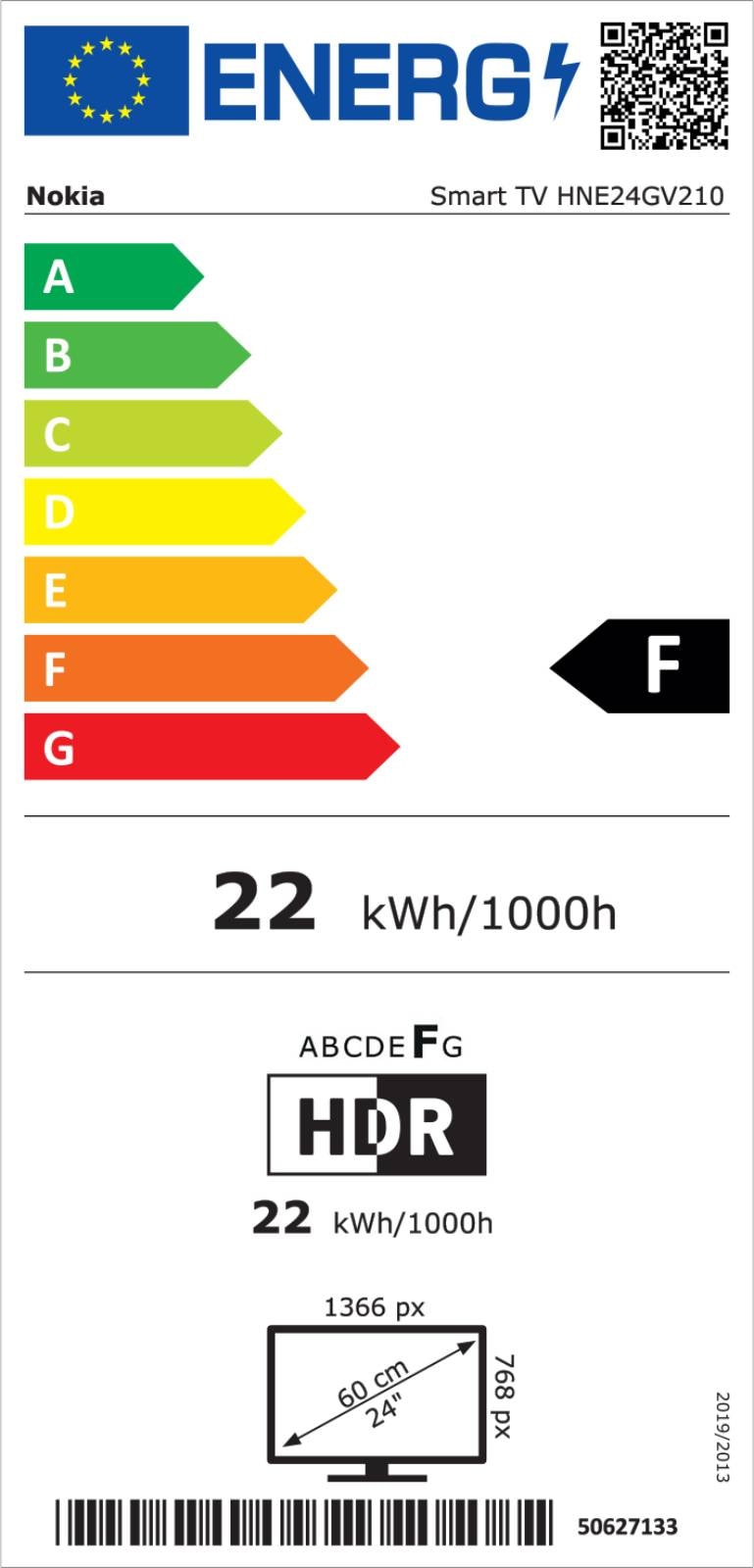 NOKIA Nokia Smart TV HNE24GV210 - TV LCD 60 cm - Livraison rapide