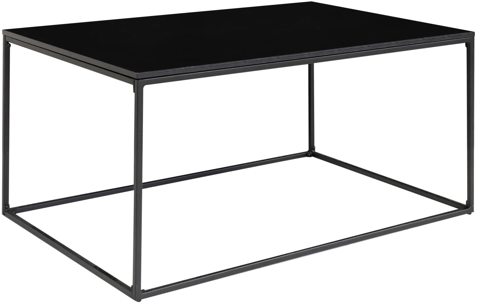 Table basse HOUSE NORDIC Table Basse Vita noire 60x90 Pas Cher - UBALDI.com