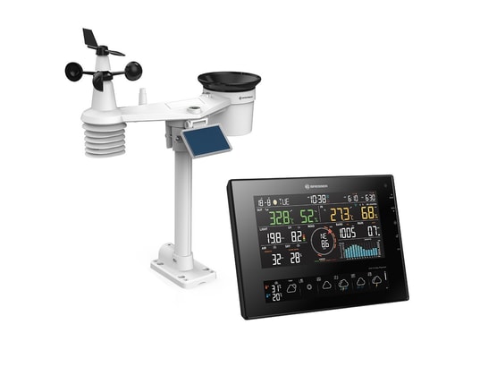 Station météo wlan 7-en-1 bresser 11 jours 4cast cv wifi - avec capteur ...