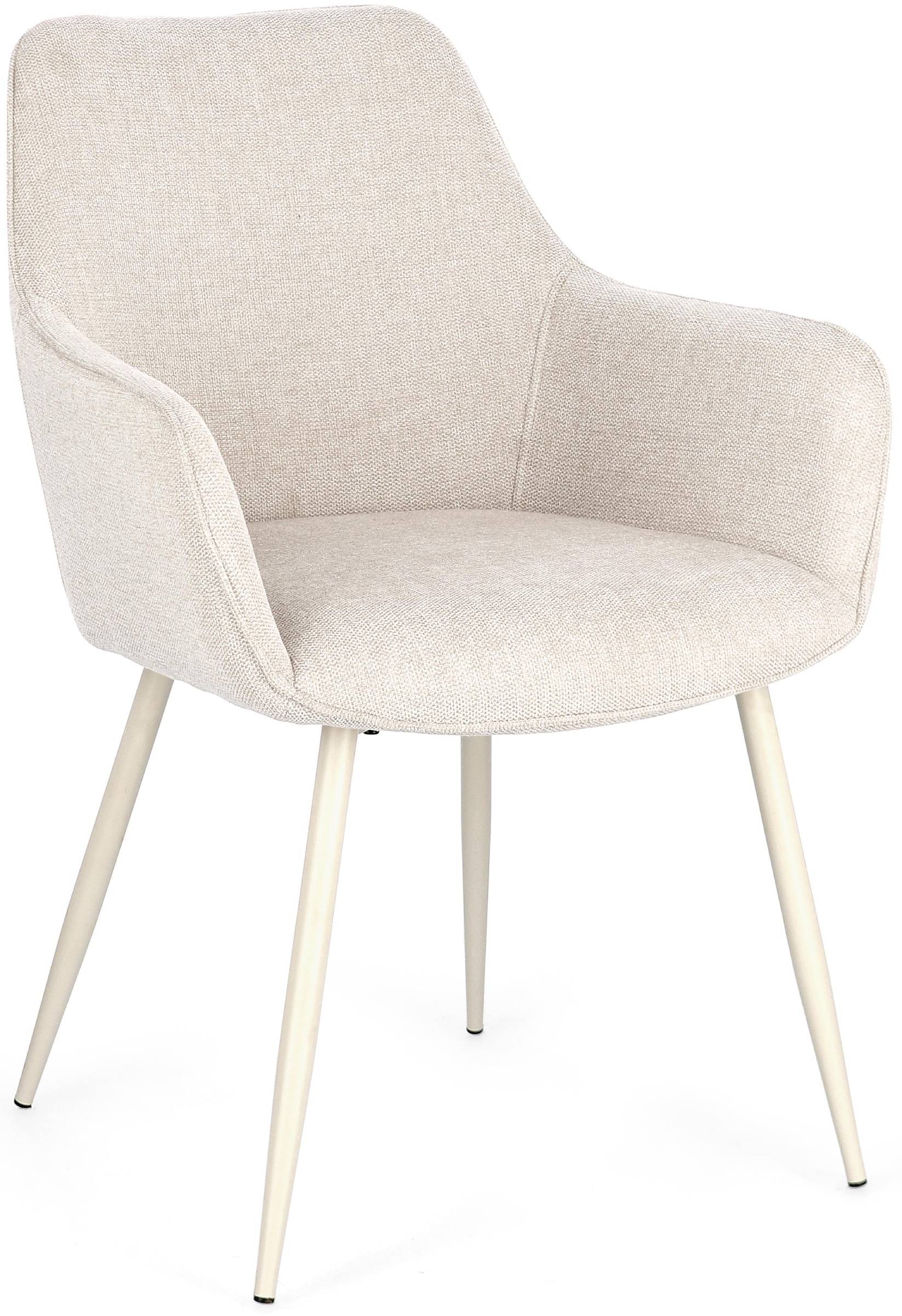 Chaise CONCEPT1 Lot de 2 C Cora beige Pas Cher - UBALDI.com