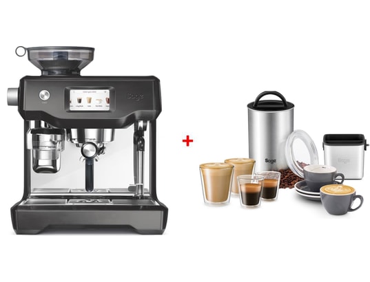 Robot expresso SAGE ORACLTOUCH-NOIR + BARISTAPACK Pas Cher - UBALDI.com