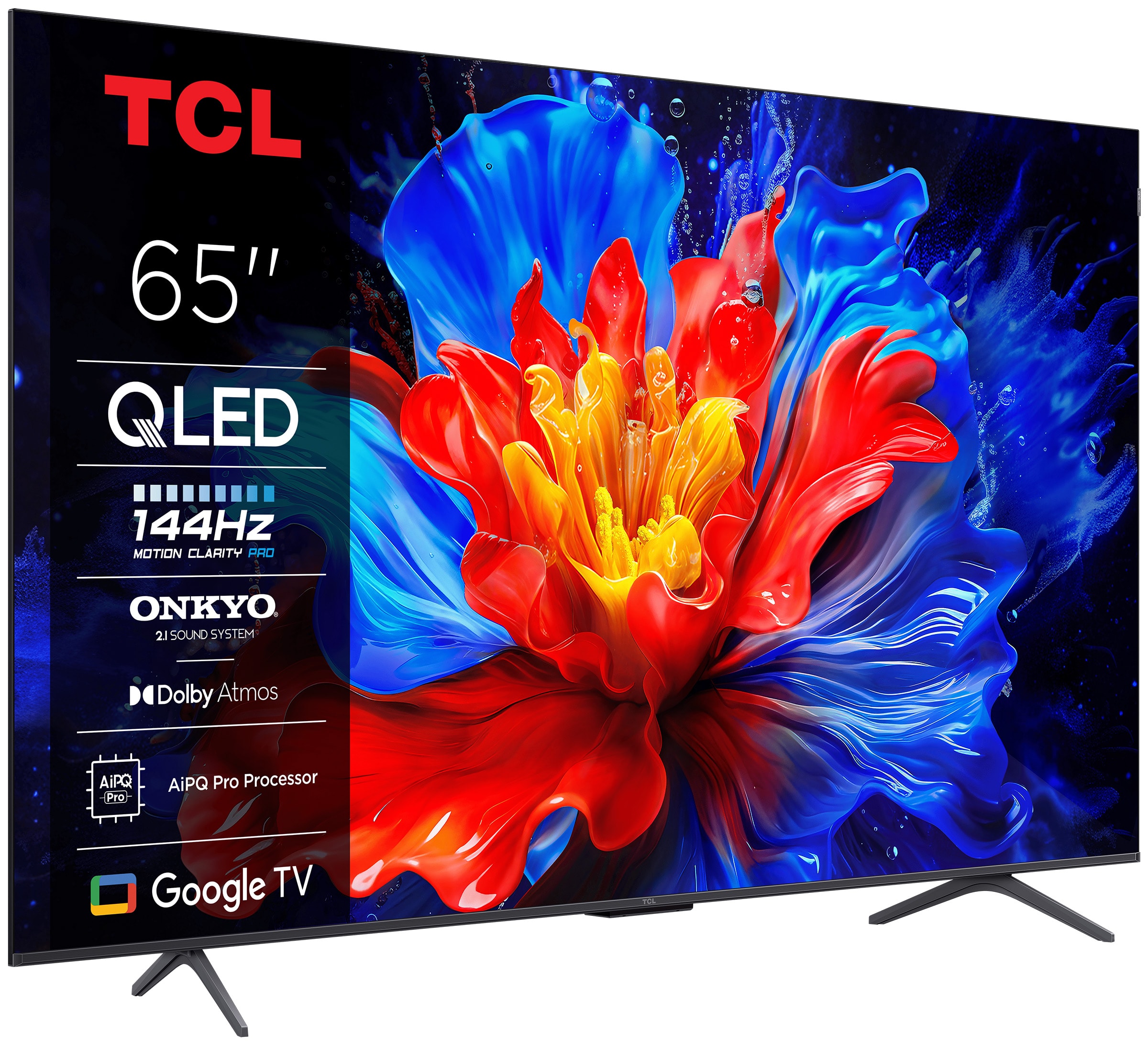 TCL 55P8K 4K QLED 144Hz avec Google TV 2025 - TV QLED 4K 139 cm ...