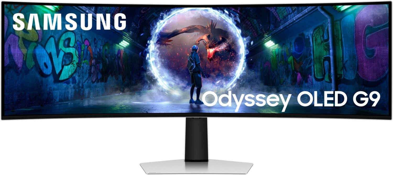 SAMSUNG Gaming Odyssey OLED G9-G93SD 240Hz Incurvé - Ecran PC Gamer 49 ...