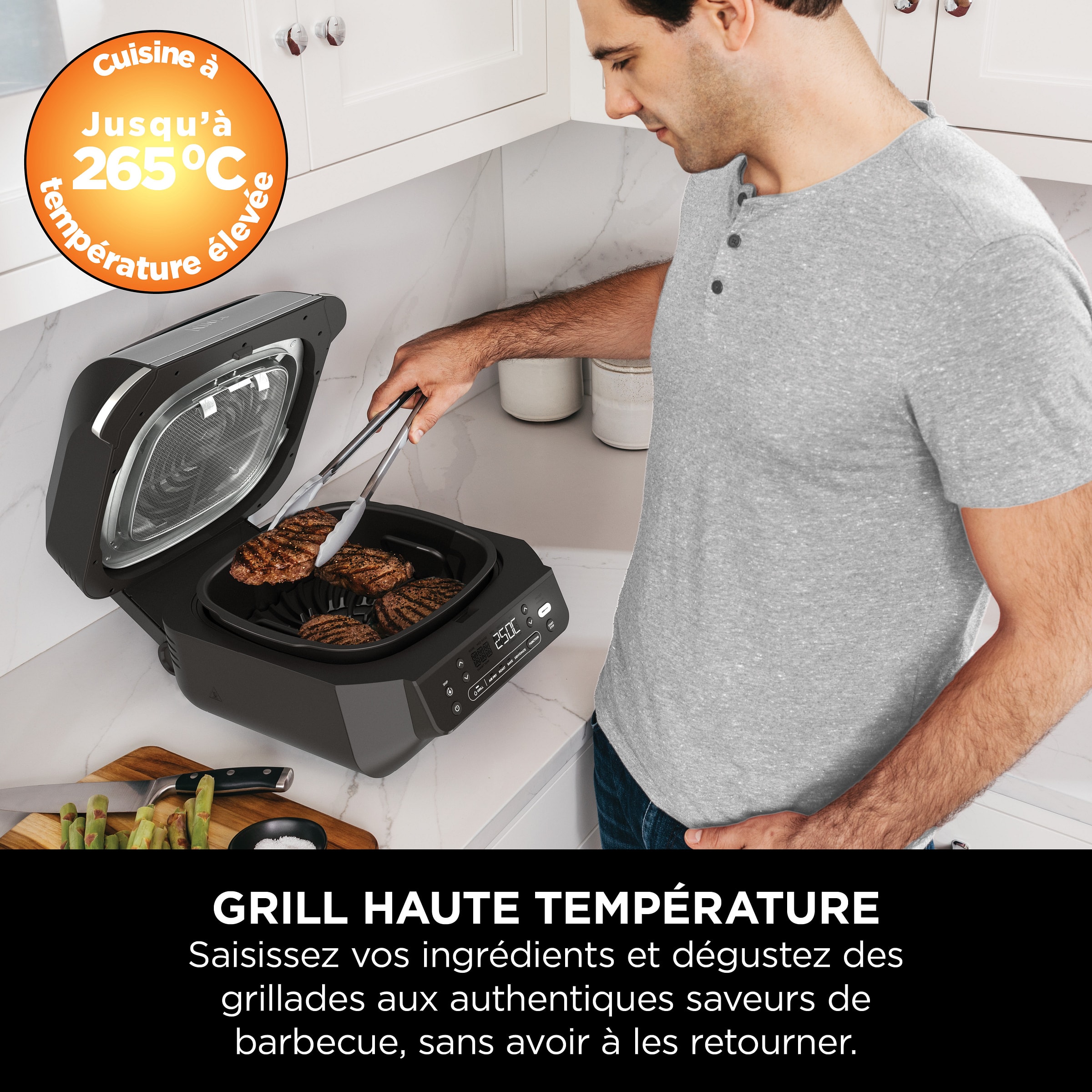 Grill viandes NINJA EG351EU Pas Cher - UBALDI.com
