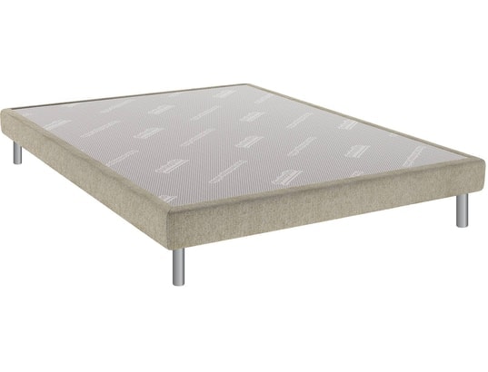 Sommier 160 x 200 DUNLOPILLO Somnilat 160x200 beige Pas Cher - UBALDI.com