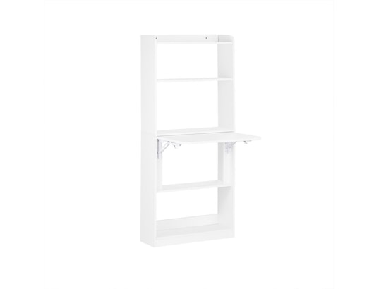 Bureau d'angle – 63x57x145cm blanc – fwt92-h-w SOBUY Pas Cher - UBALDI.com