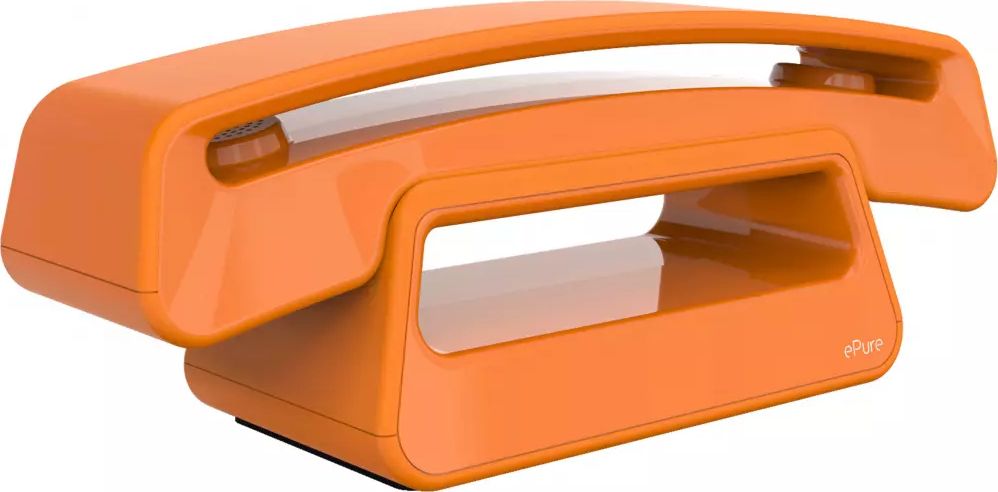 Téléphone sans fil ALCATEL Epure Iconic Orange Pas Cher - UBALDI.com