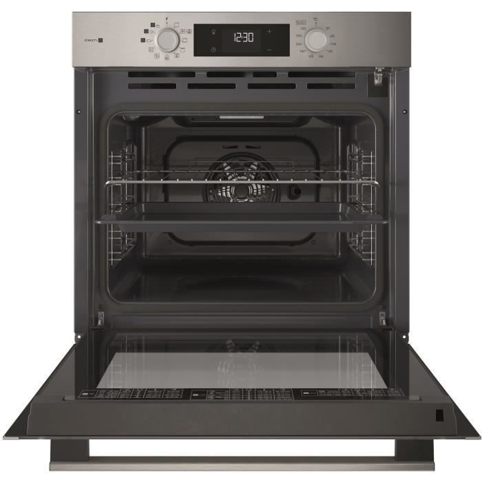 Four encastrable - pyrolyse hydrolyse - chaleur pulsée HOTPOINT ...