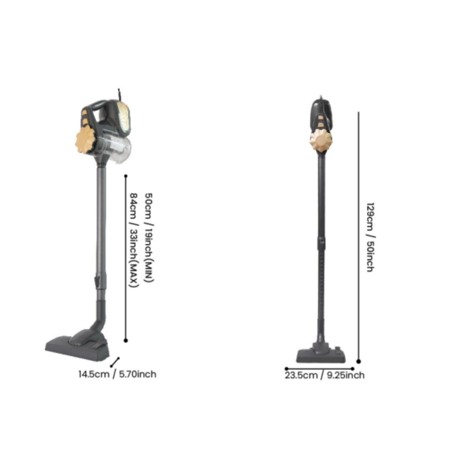 Superlex svc007de aspirateur sans fil 600w 16kpa gris or SUPERLEX Pas ...